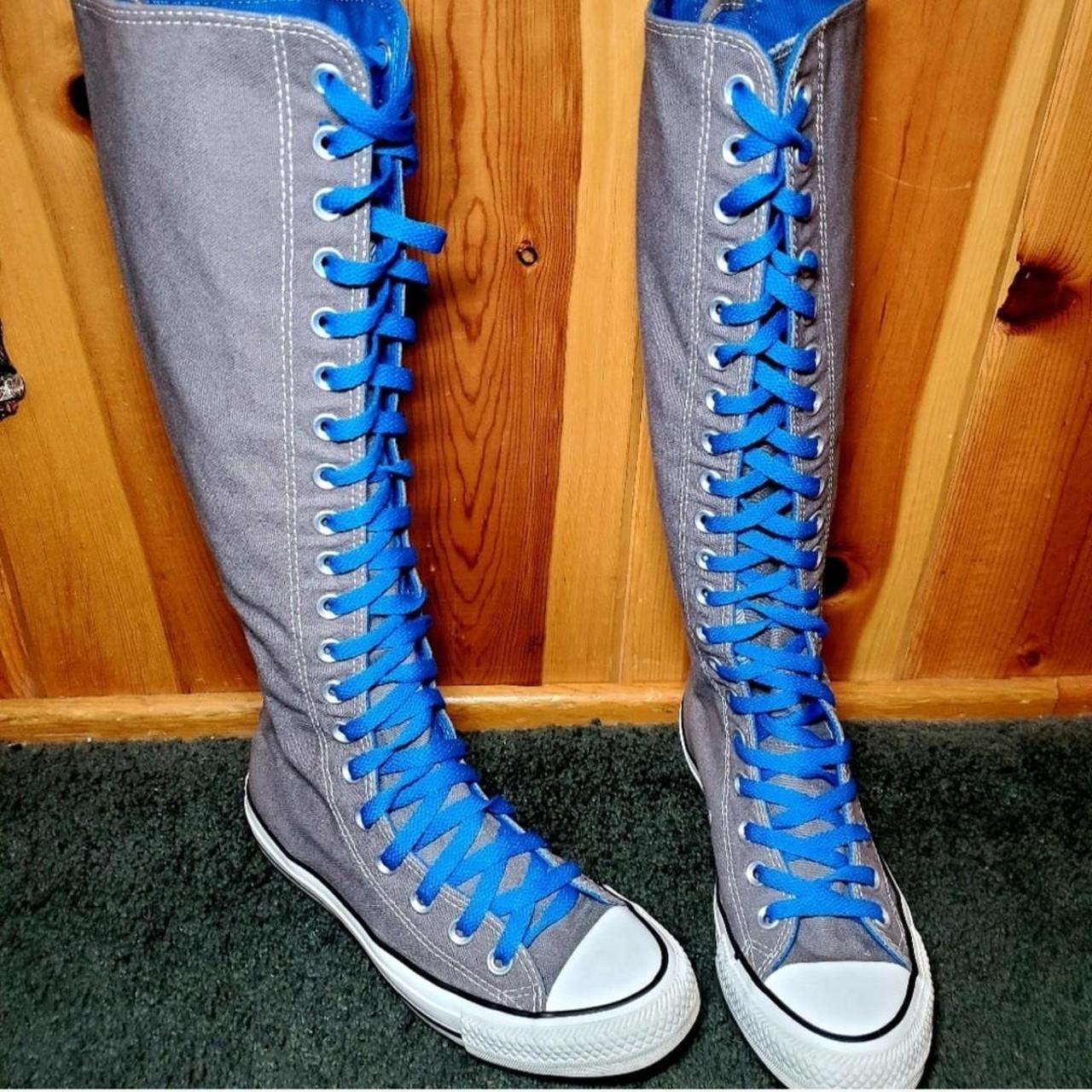 RARE Converse All Star Chuck Taylor XX-HI tall calf... - Depop