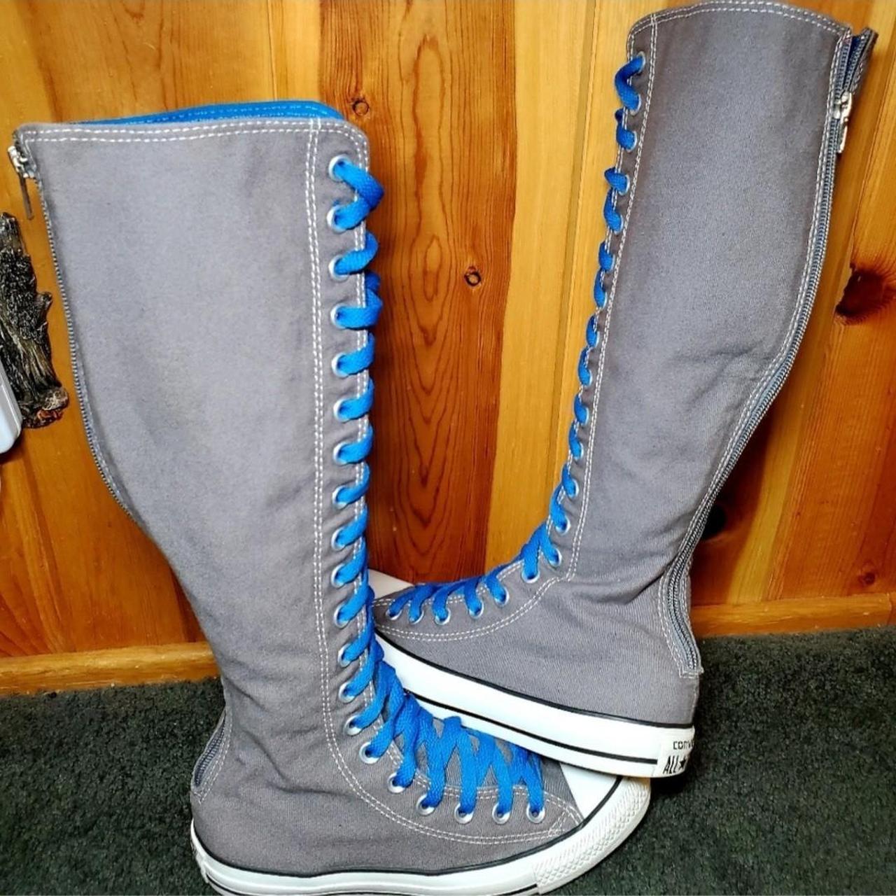 RARE Converse All Star Chuck Taylor XX-HI tall calf... - Depop