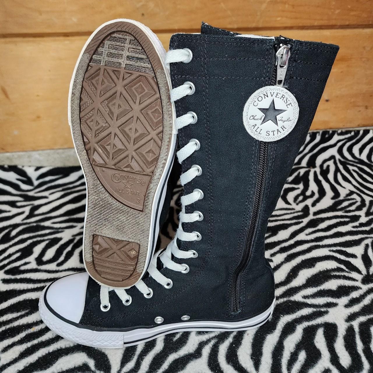 RARE Vintage Converse All Star Chuck Taylor Calf... - Depop