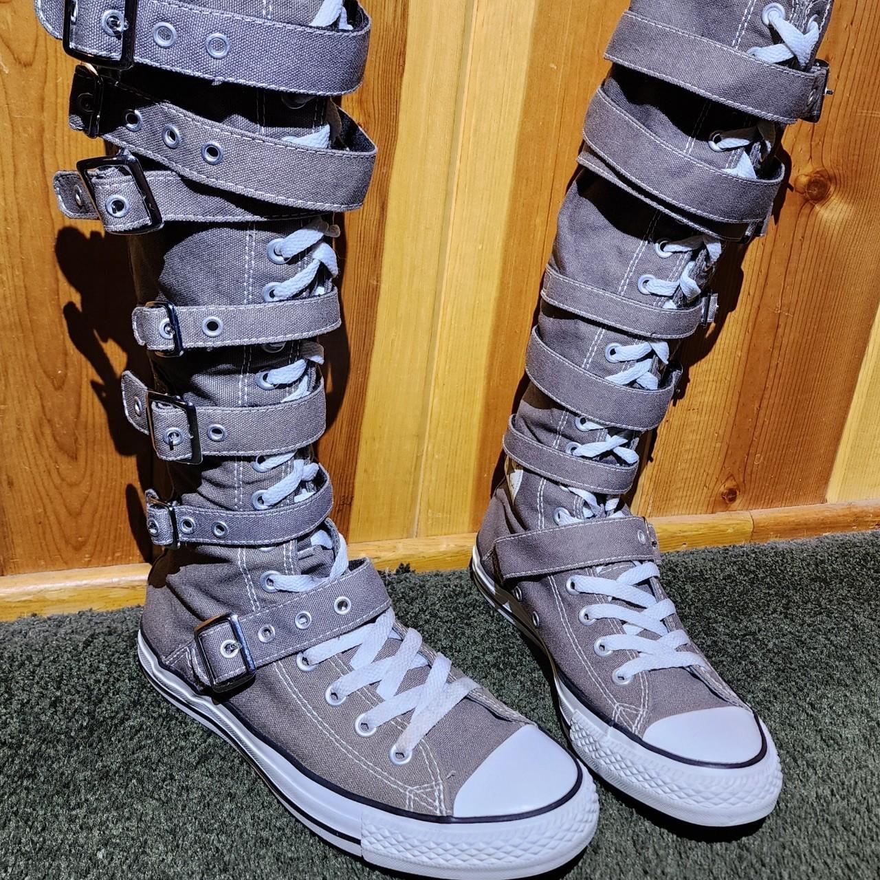 Super RARE Vintage Converse All-Star calf knee-high... - Depop