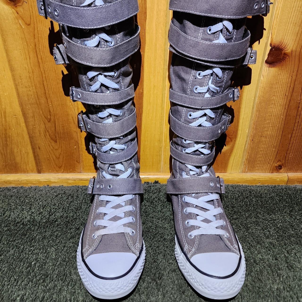 Super RARE Vintage Converse All-Star calf knee-high... - Depop