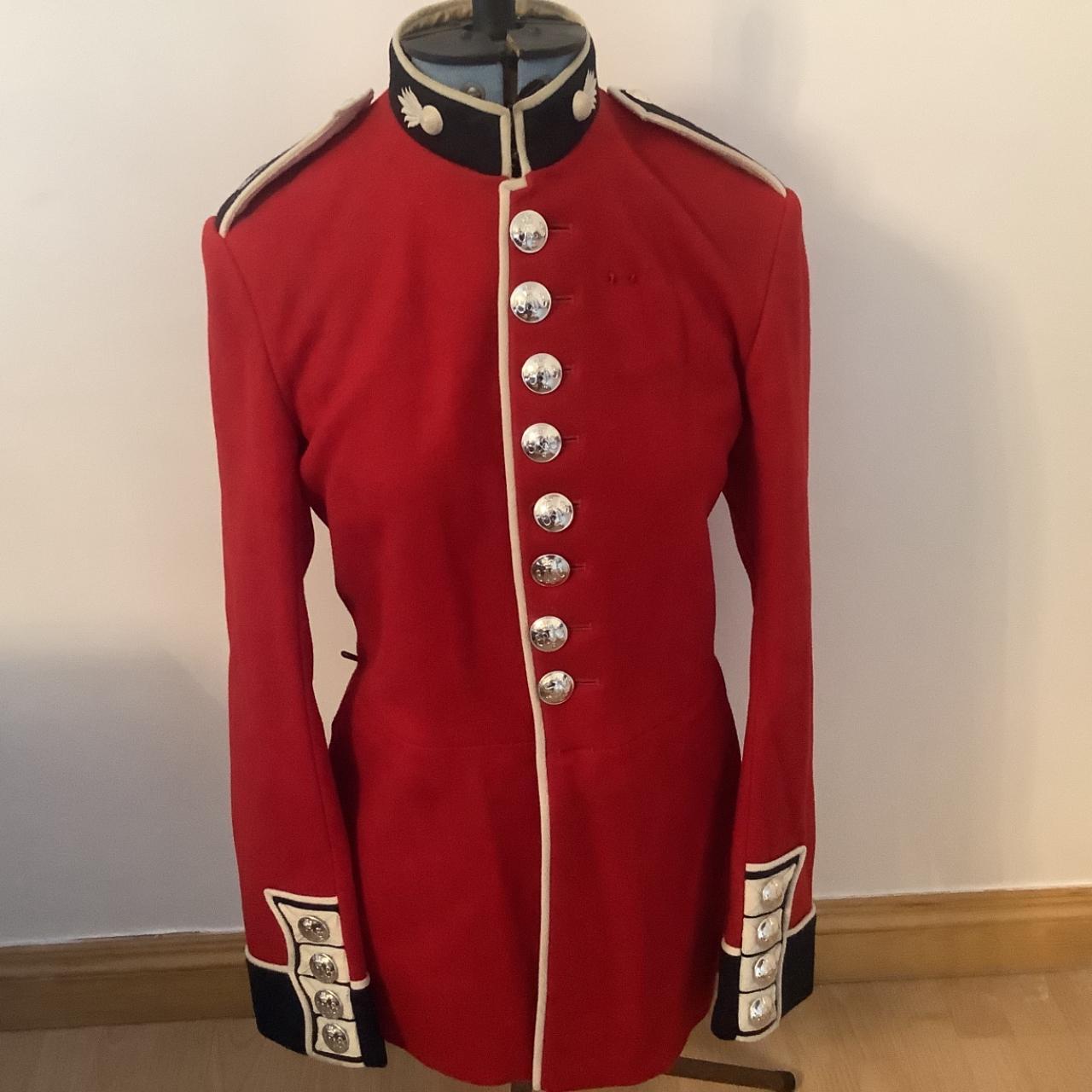 Vintage Army - Military Guards Tunic - Depop