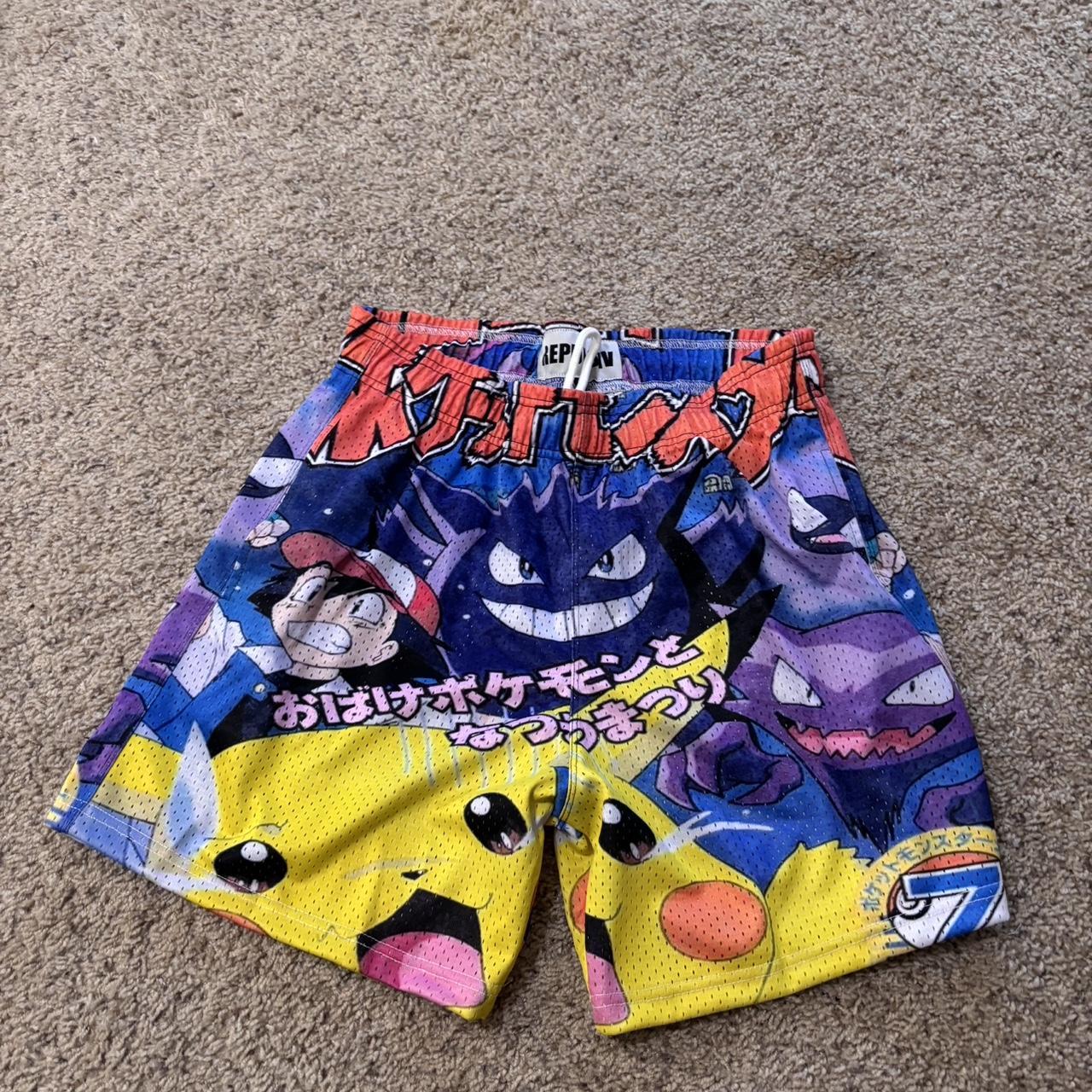 Poke shorts 220 GSM MESH SHORTS 2 UTILITY... - Depop