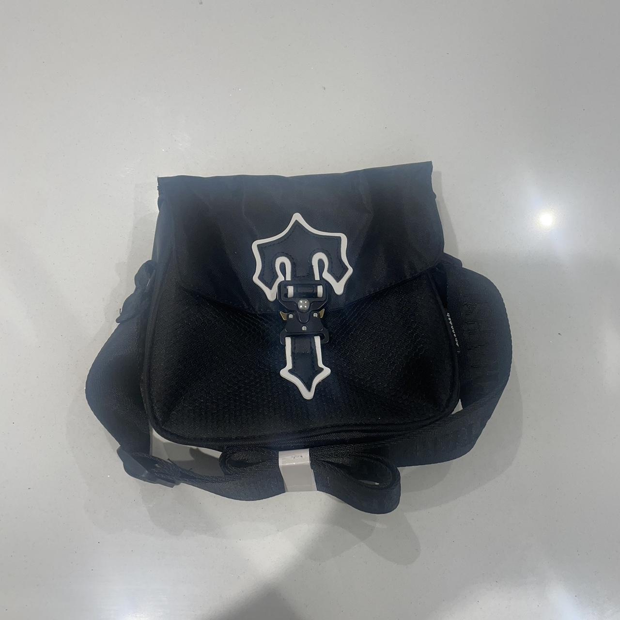 trapstar Irongate 1.0 black pouch FAST SHIPPING. - Depop