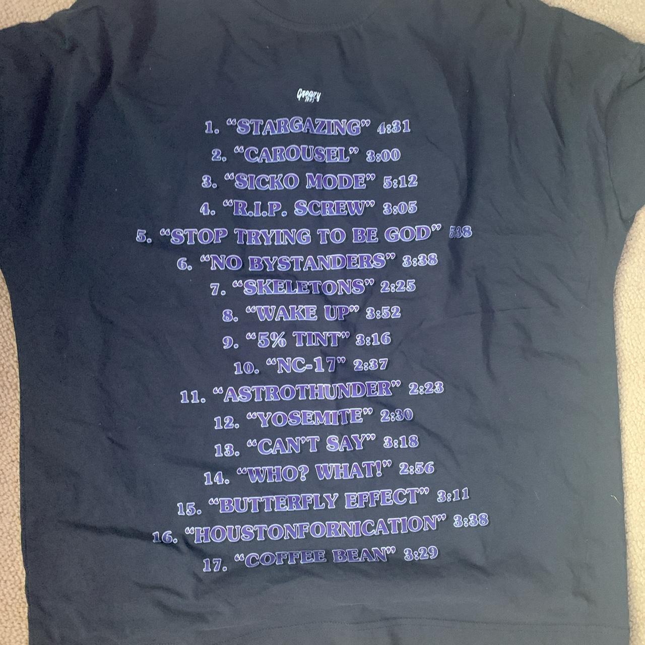 Greazy tees - Travis Scott astroworld graphic... - Depop