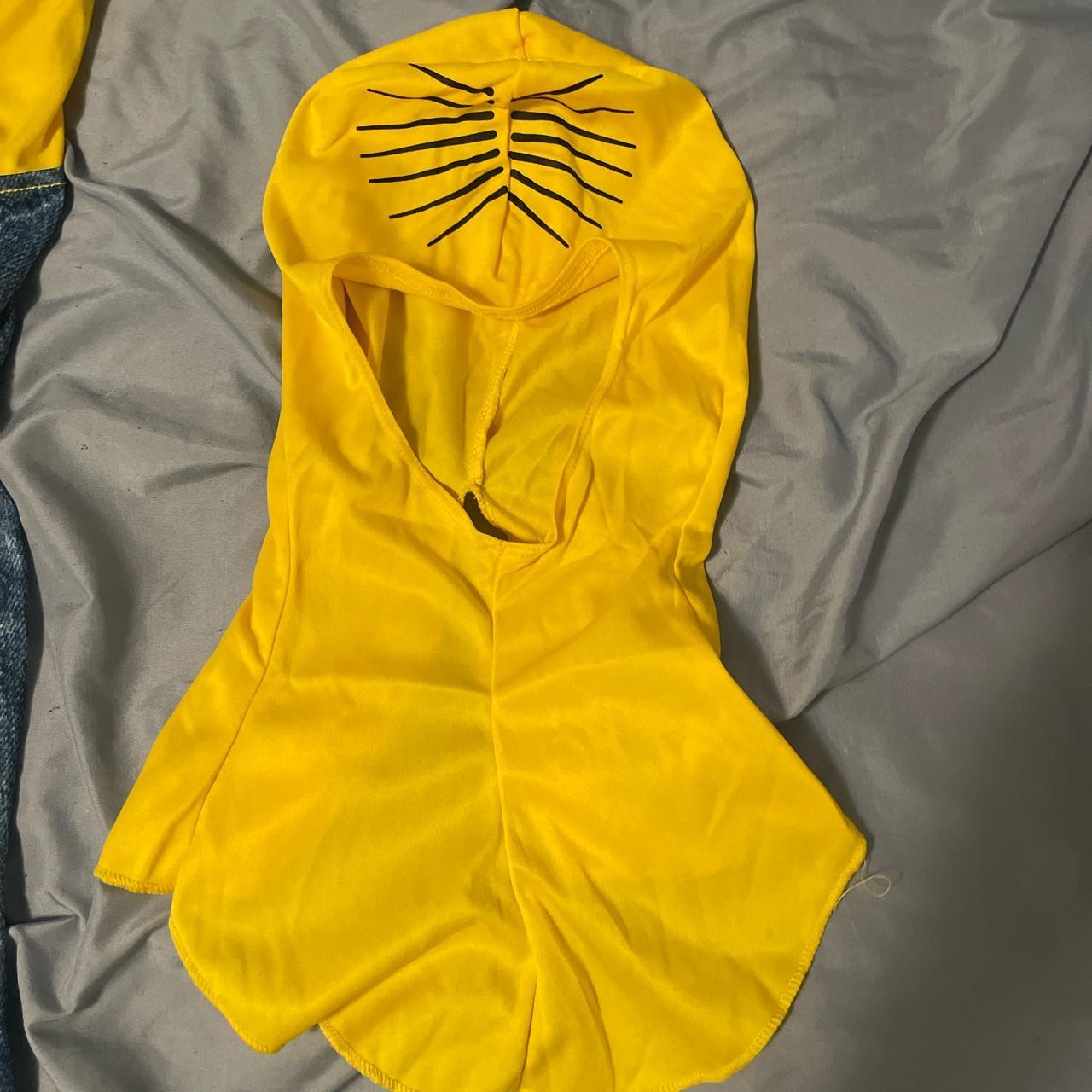 large halloween minion costume very drippy... - Depop