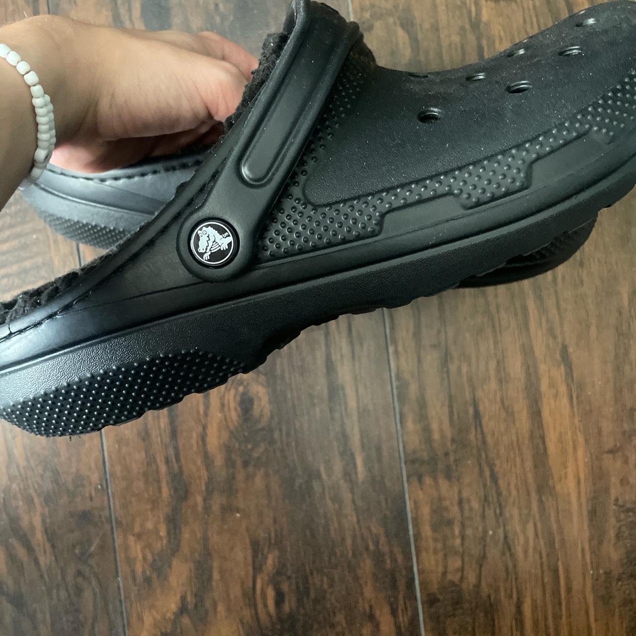 Dual comfort regular black Crocs brand new worn once... - Depop