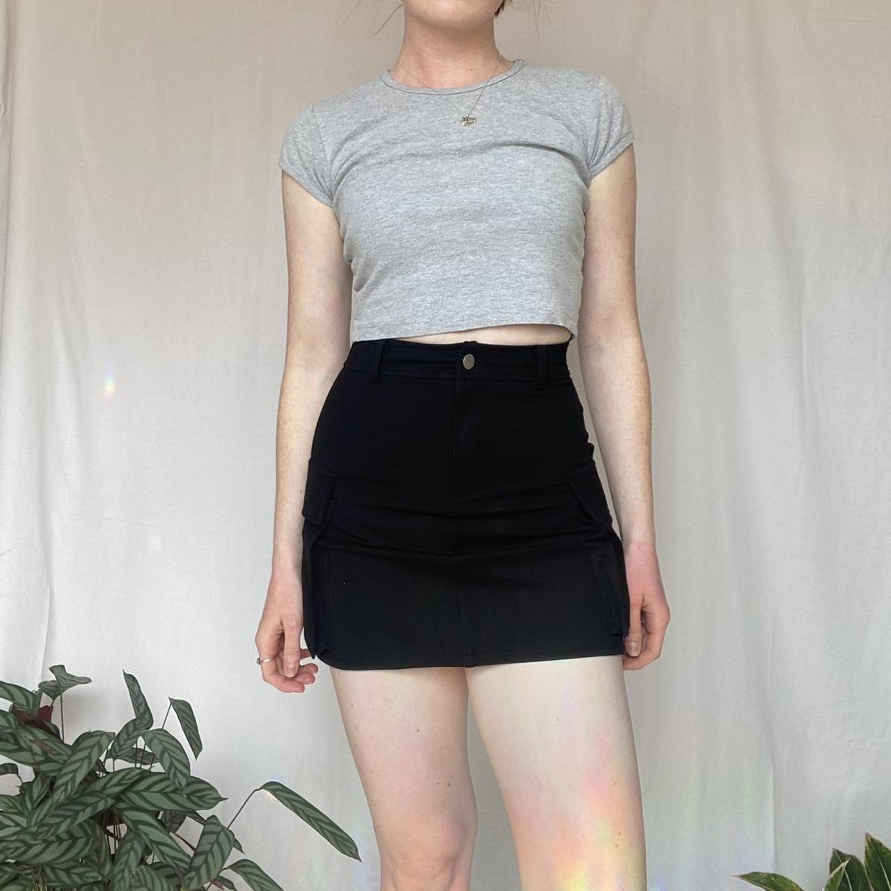 Ponte cargo mini skirt by OGL move Sturdy,... | Depop