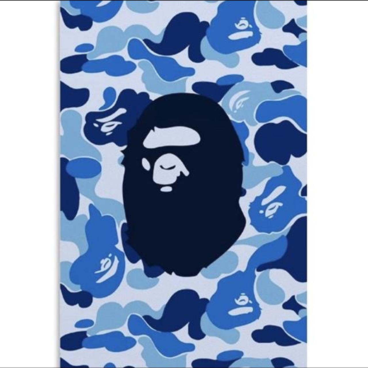 BAPE Blue and White Decor-home-accesories | Depop