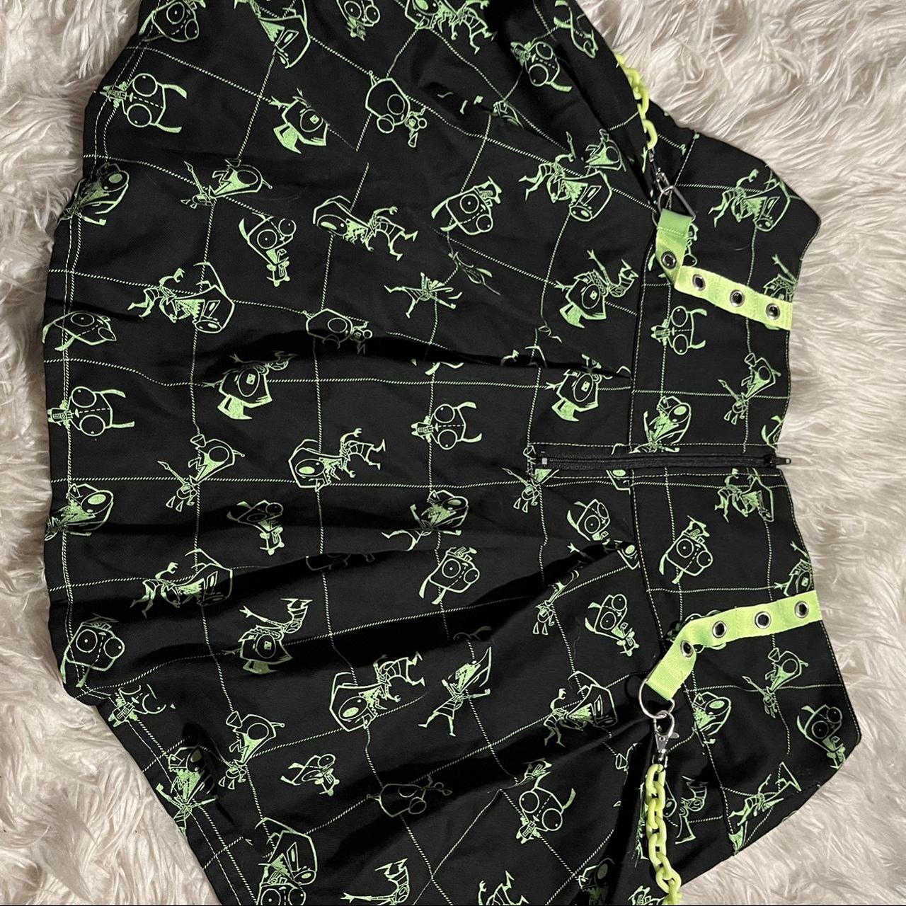 Adorable invader zim skirt! Size XL maybe could fit... - Depop