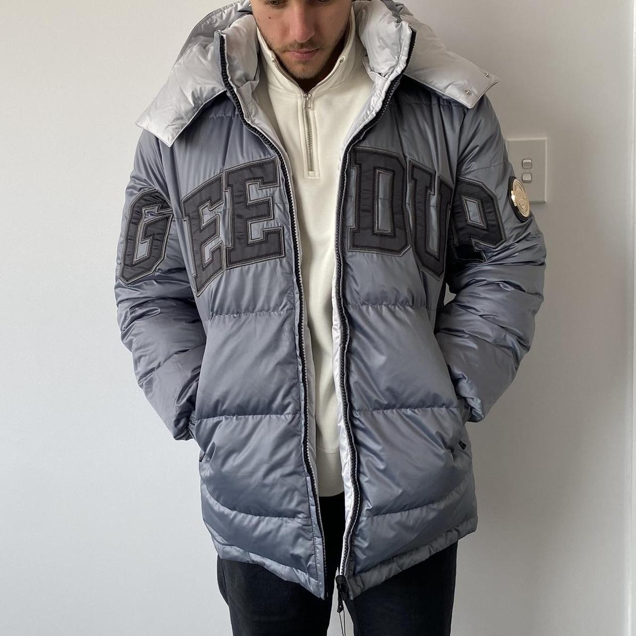 GEEDUP mens reversible puffer jacket. Swipe for... - Depop