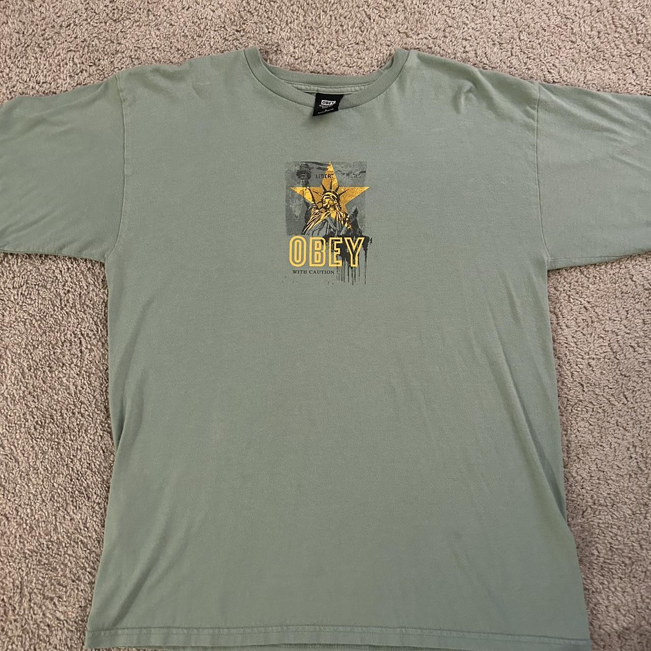 OBEY Graphic Tee - Depop