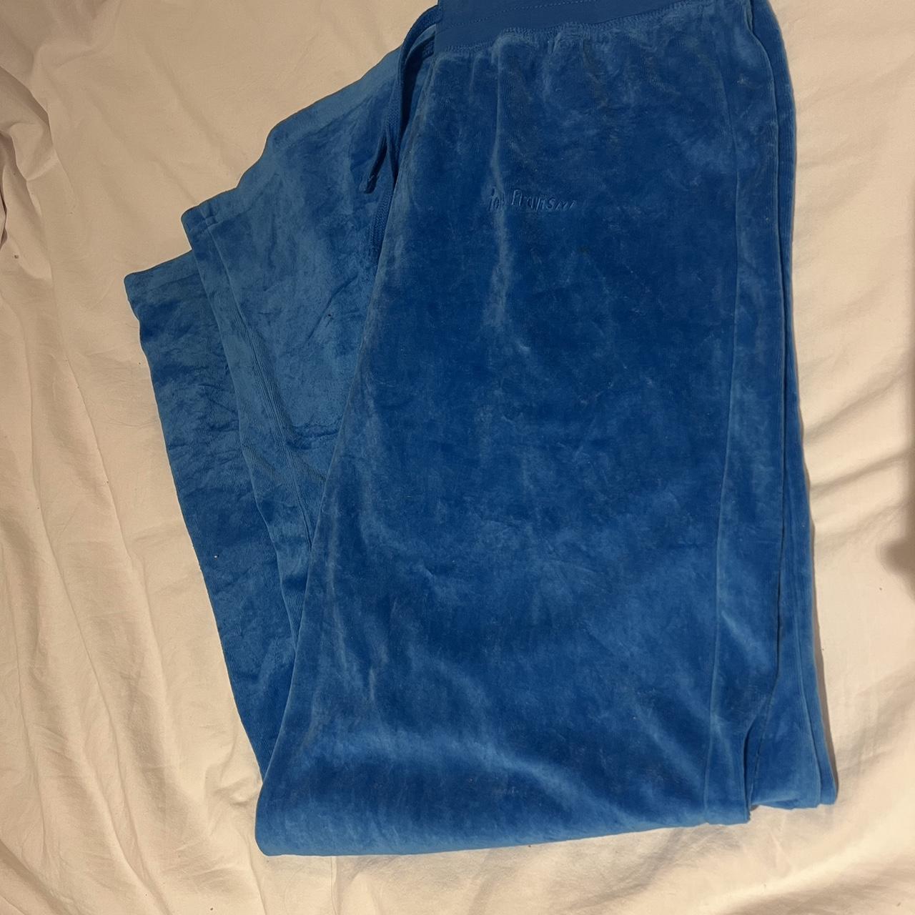 iets frans urban outfitters blue trackies really... - Depop