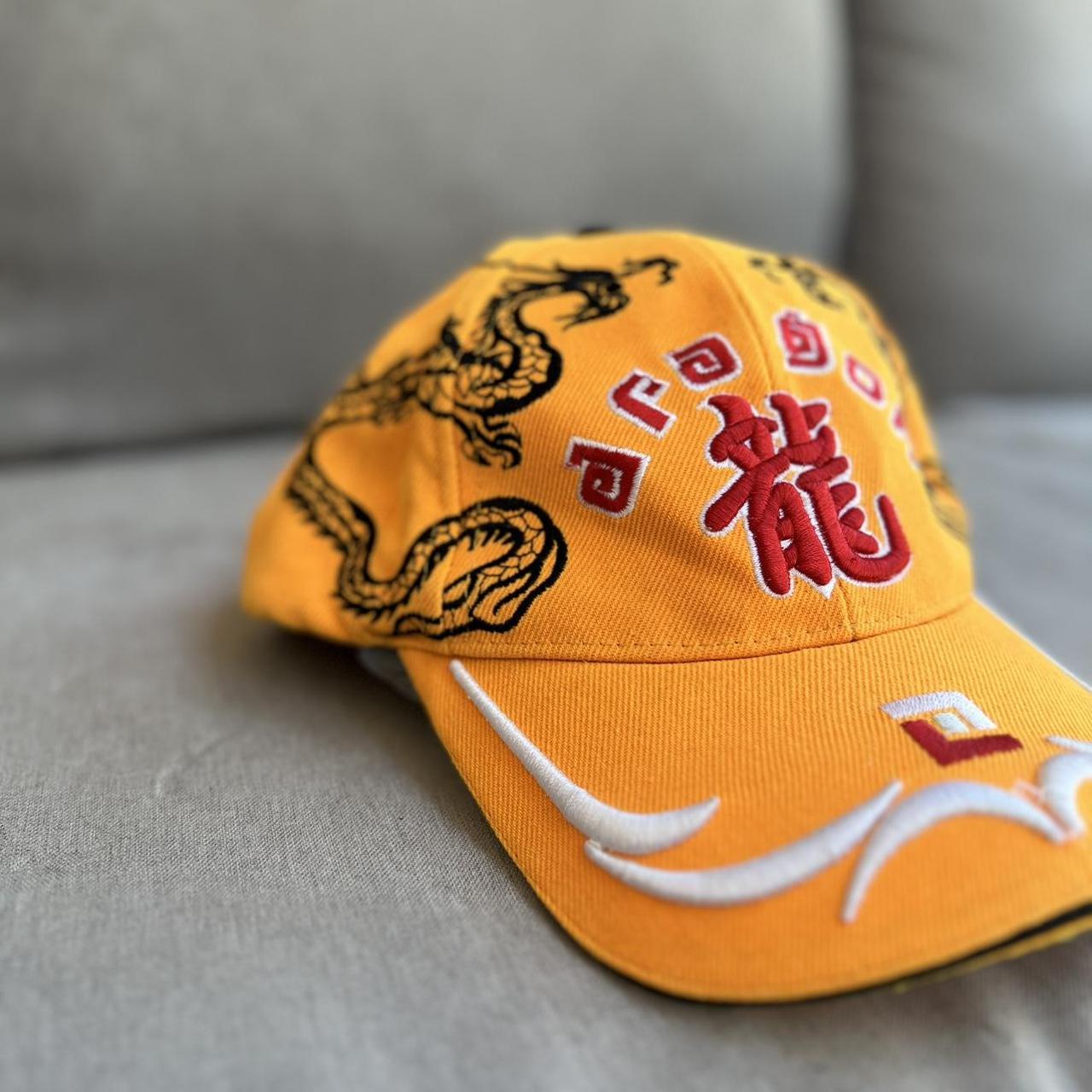 🔲Vintage 90’s Dragon baseball cap ⬛️This is a rare... - Depop