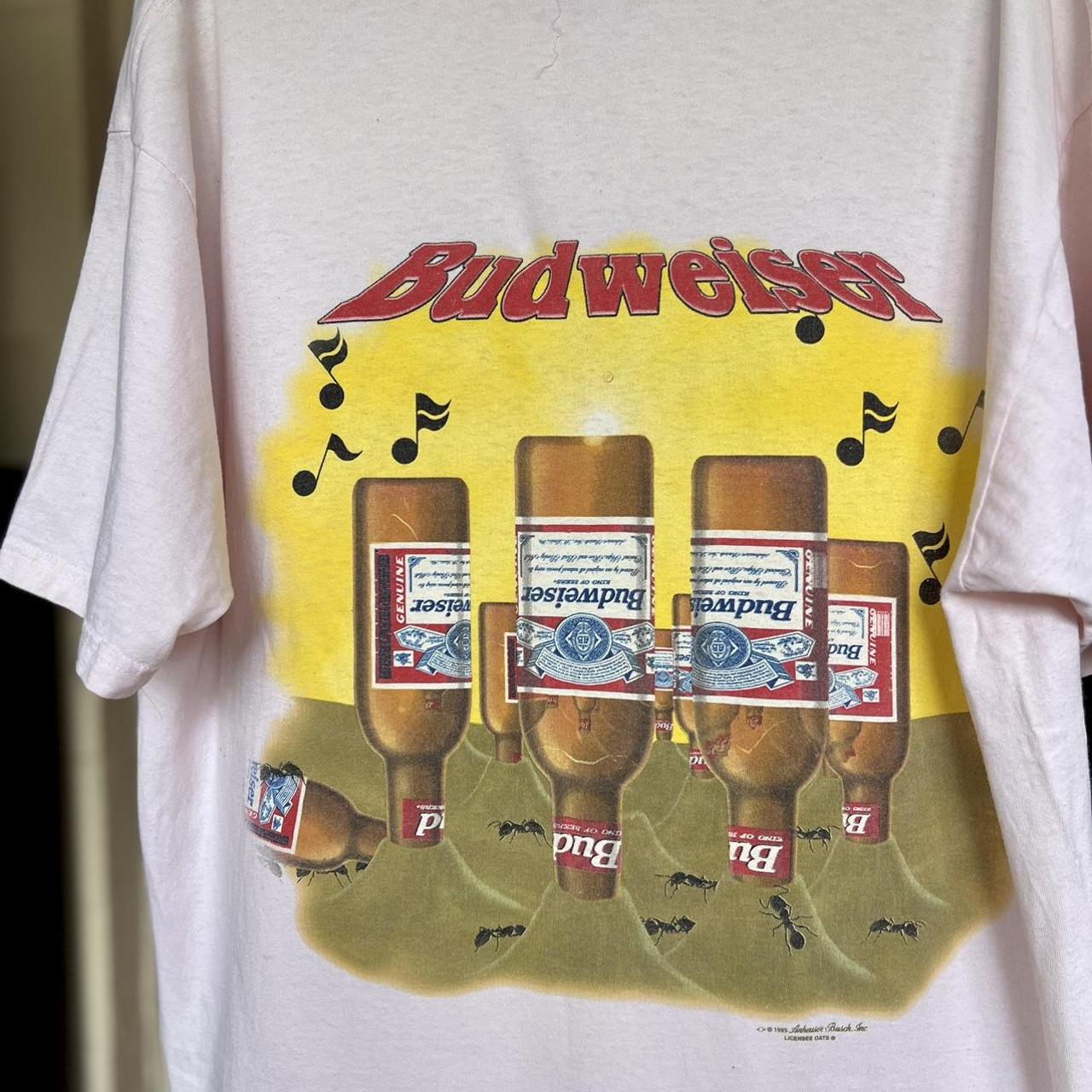 Budweiser Men's multi T-shirt | Depop