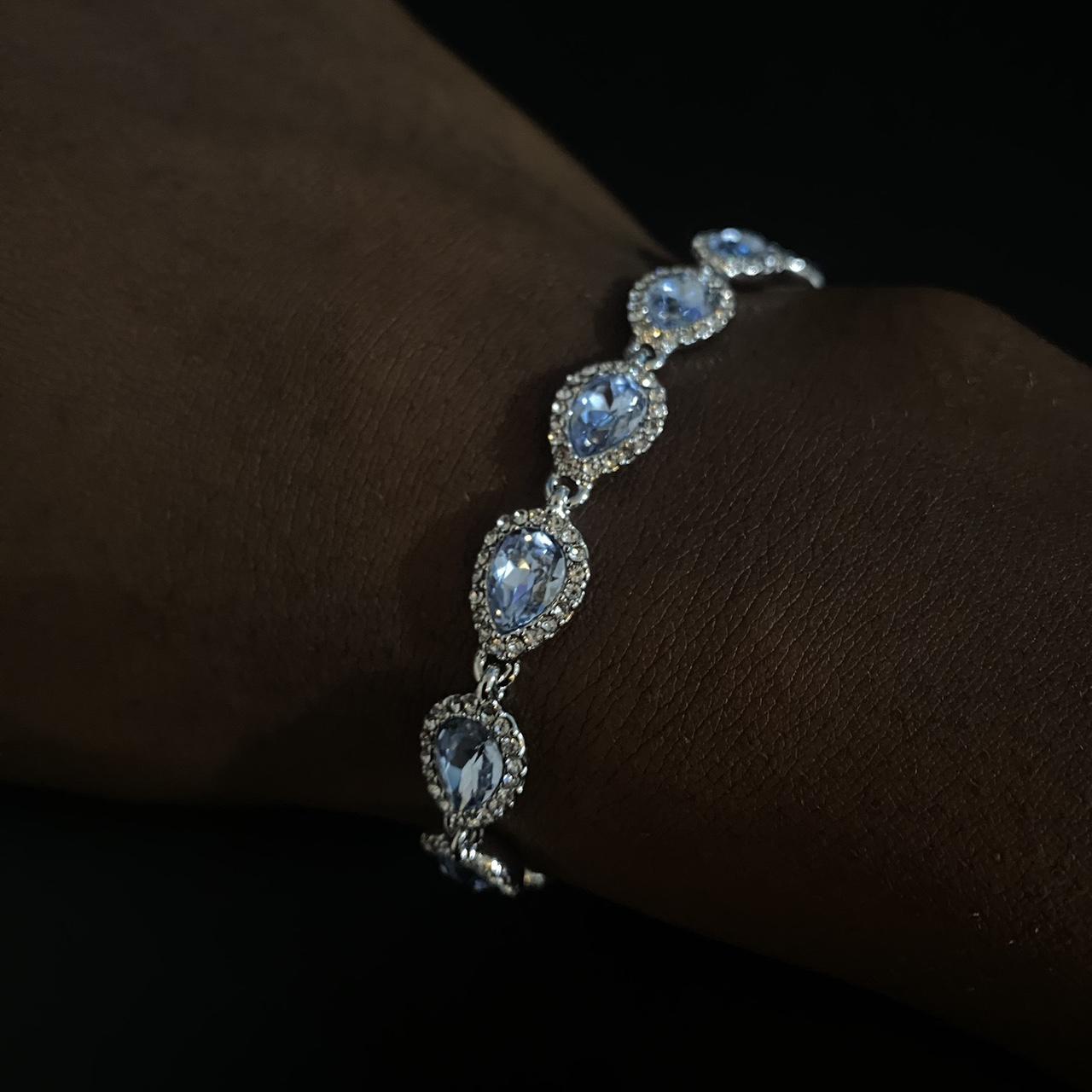 RARE Givenchy Tear Drop Crystal Bracelet NEXT DAY... - Depop