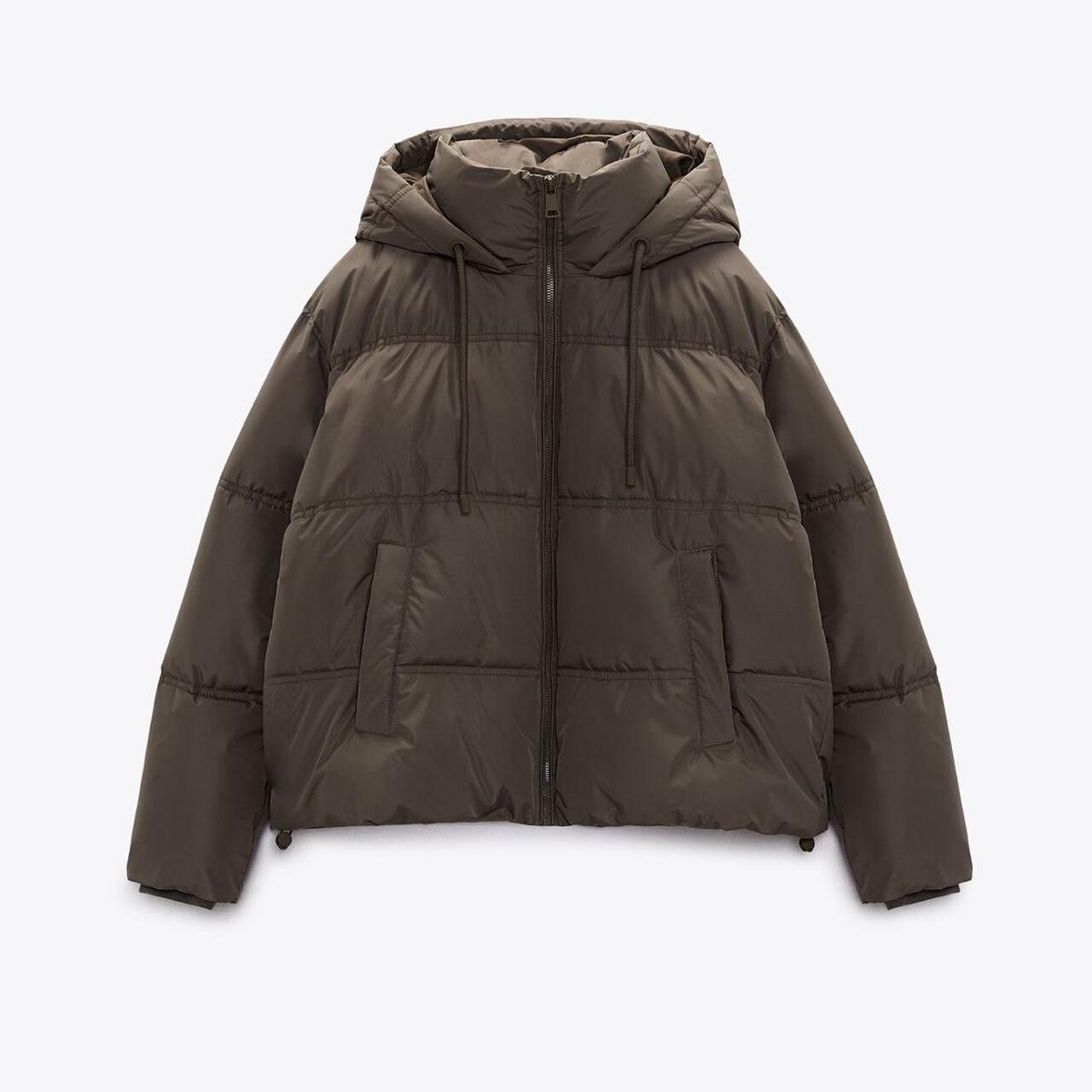 Zara Water And Wind Protection Quilted Puffer Jacket Depop