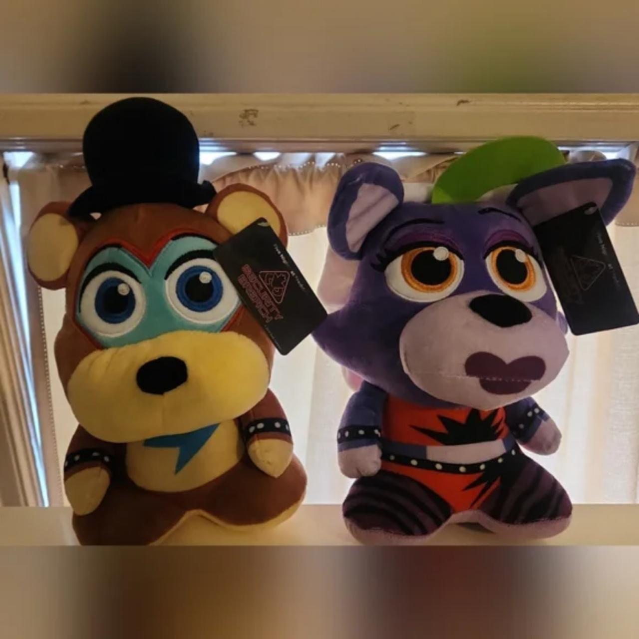 fnaf roxy and freddy official merch security breach.... - Depop
