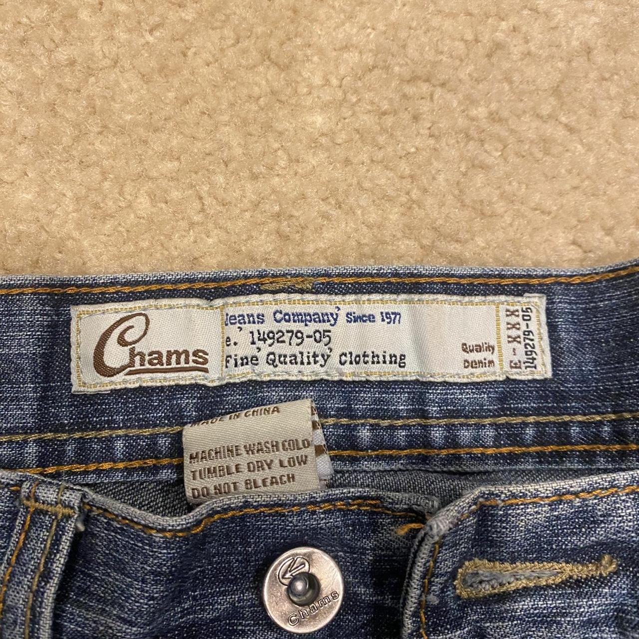 Vintage Chams Jeans Beautiful detailing Dm for... - Depop