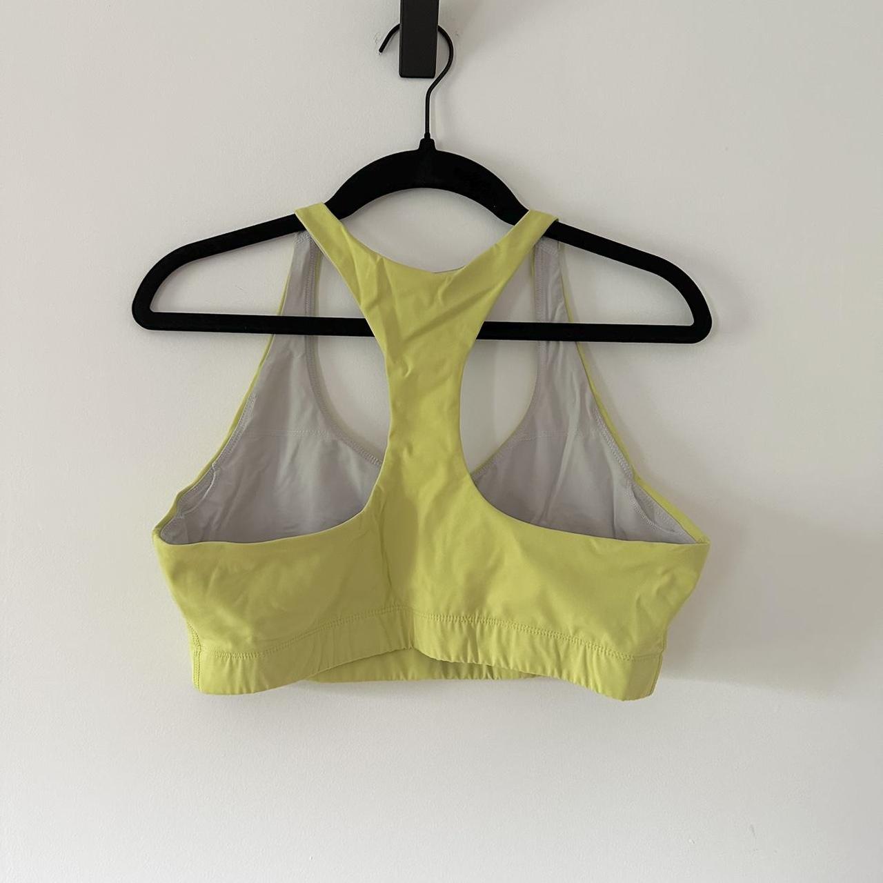 Outdoor Voices Women's Yellow Bra | Depop