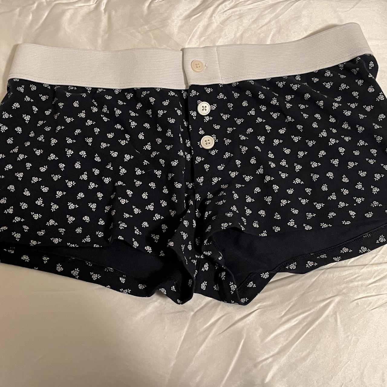 Brandy Melville Boxer Shorts size: one... - Depop
