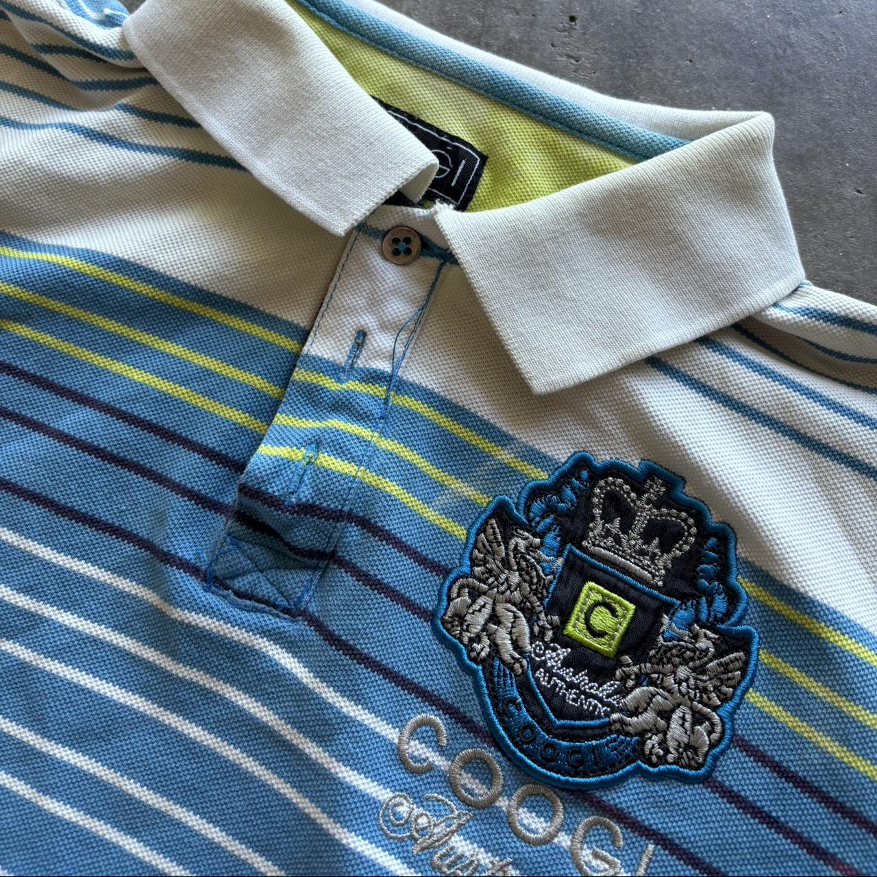 Vintage Coogi shirt Size around a M, CHECK... - Depop