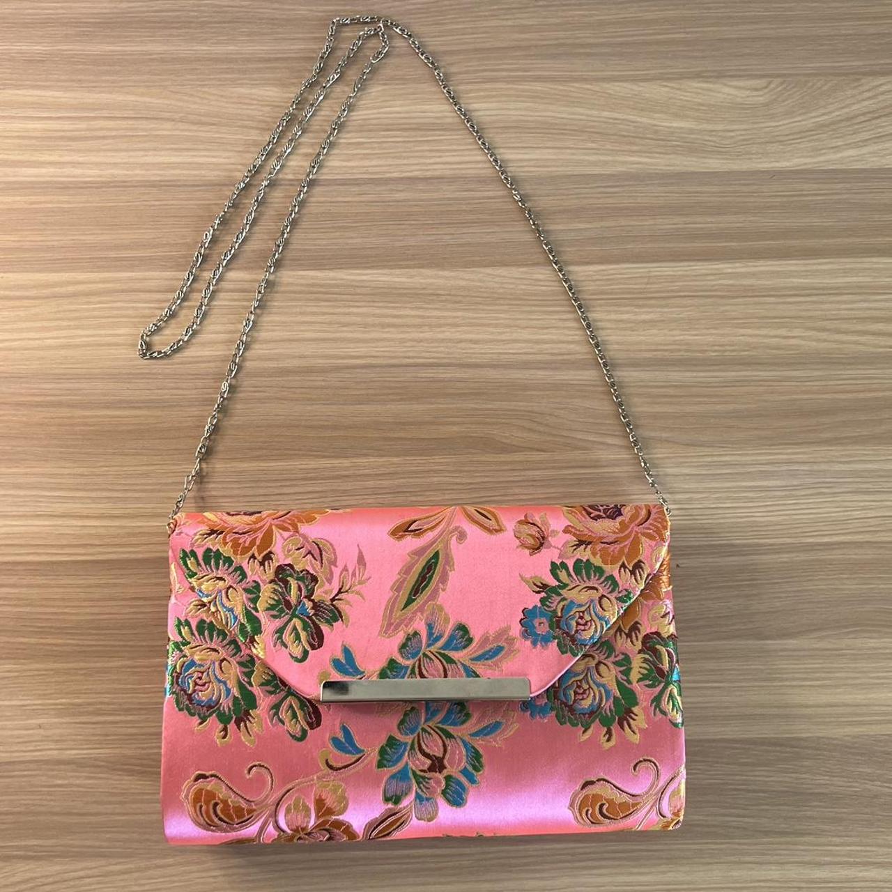 Pink Floral Purse 🌺 Condition: Brand New Features:... - Depop