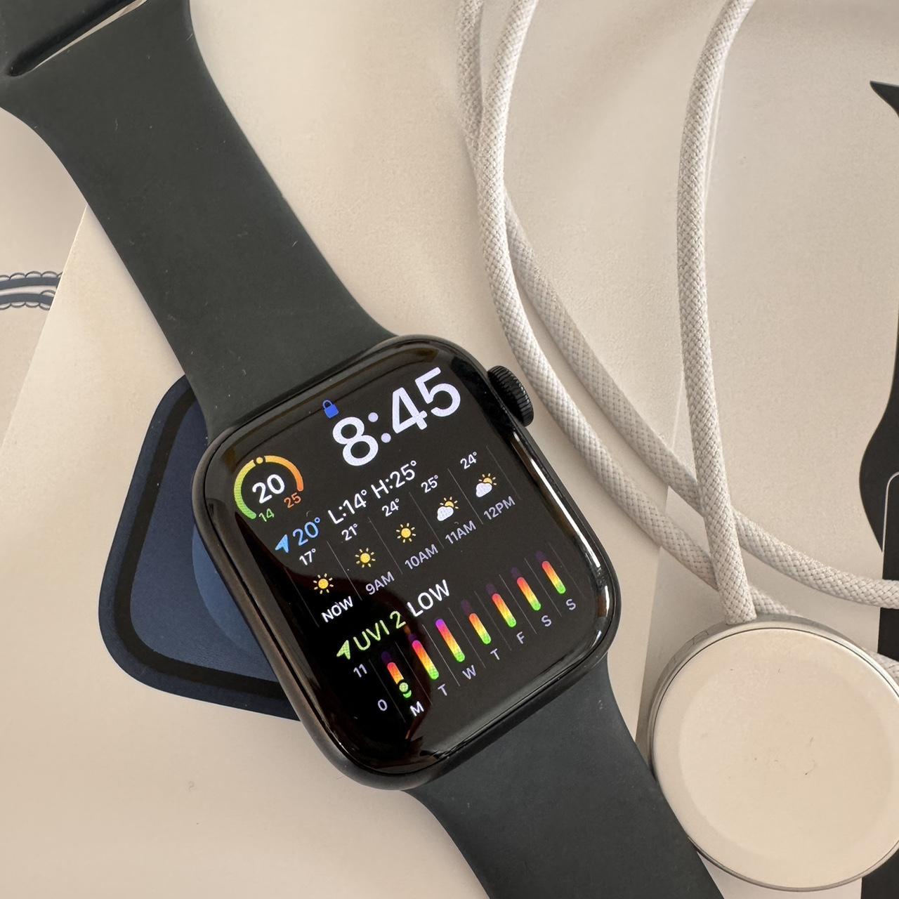 Apple Watch Series 9 41mm Midnight Aluminium Case... - Depop