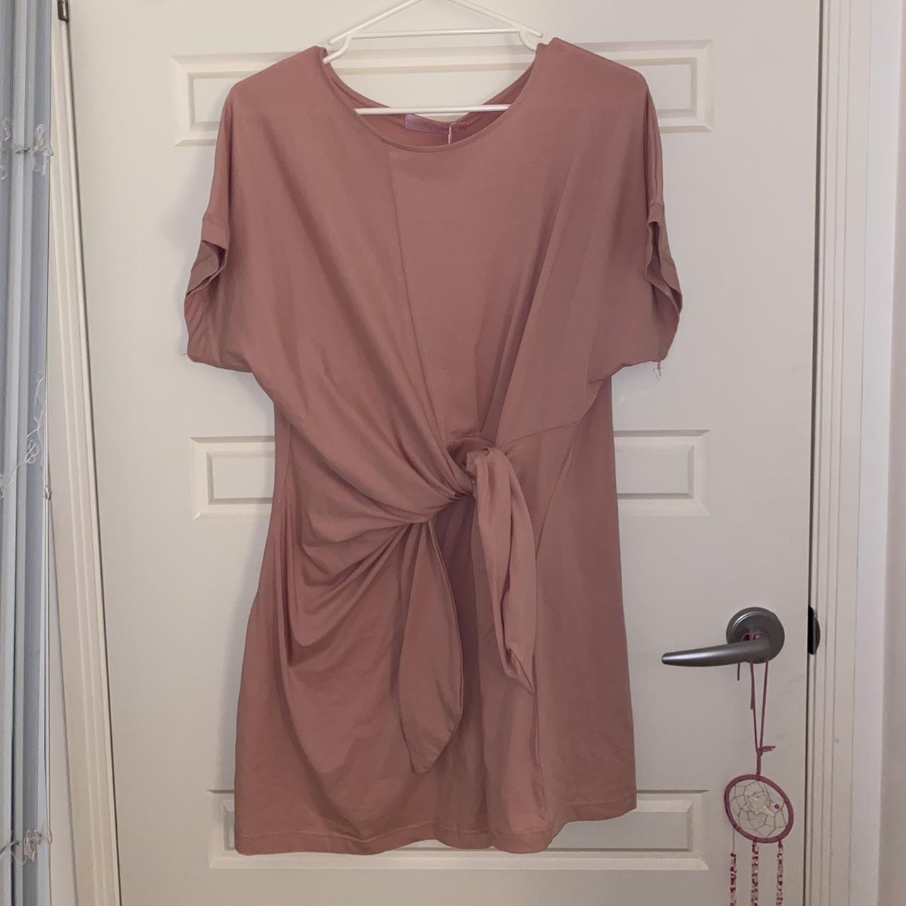 Gretty rose the label front tie dress Brand new with... - Depop