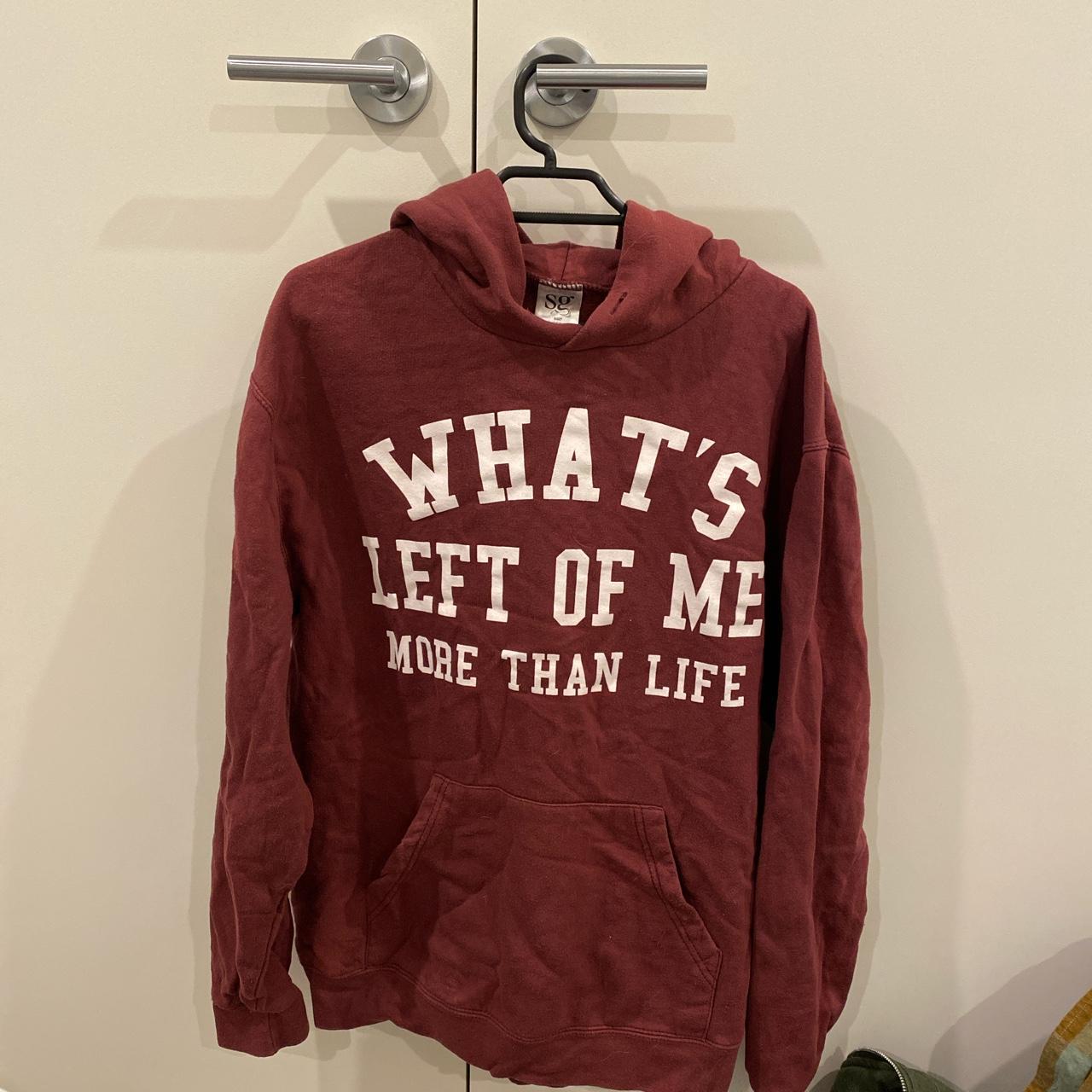 More Than Life band hood L - Depop