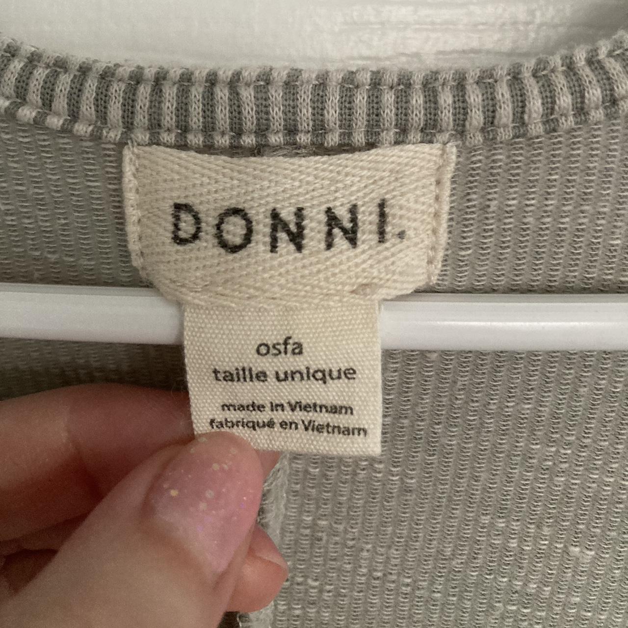 Donni neutral long cardigan with pockets in very... - Depop