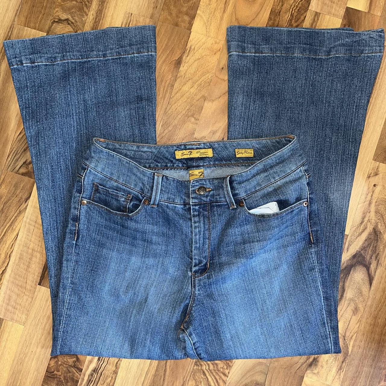 Seven7 Sexy Flare Jeans Cowboy Western Rodeo... - Depop