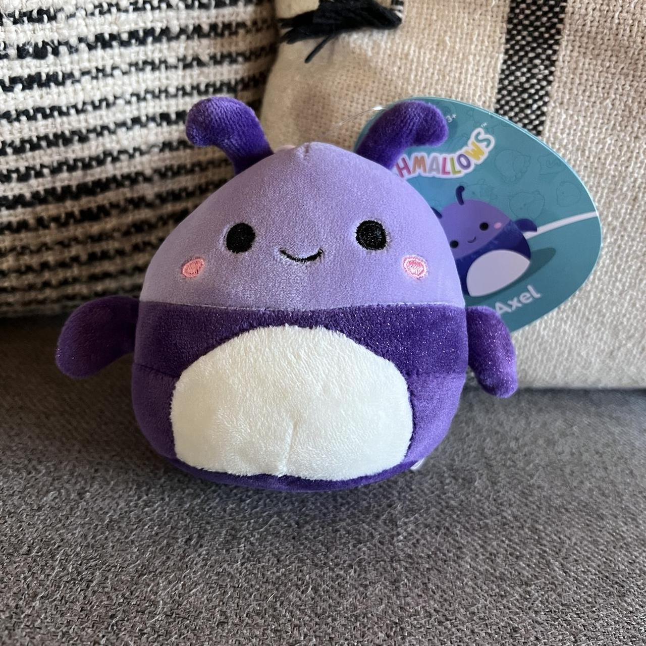 NWT Axel Beetle Squishmallows Clip, size is 3” This... - Depop