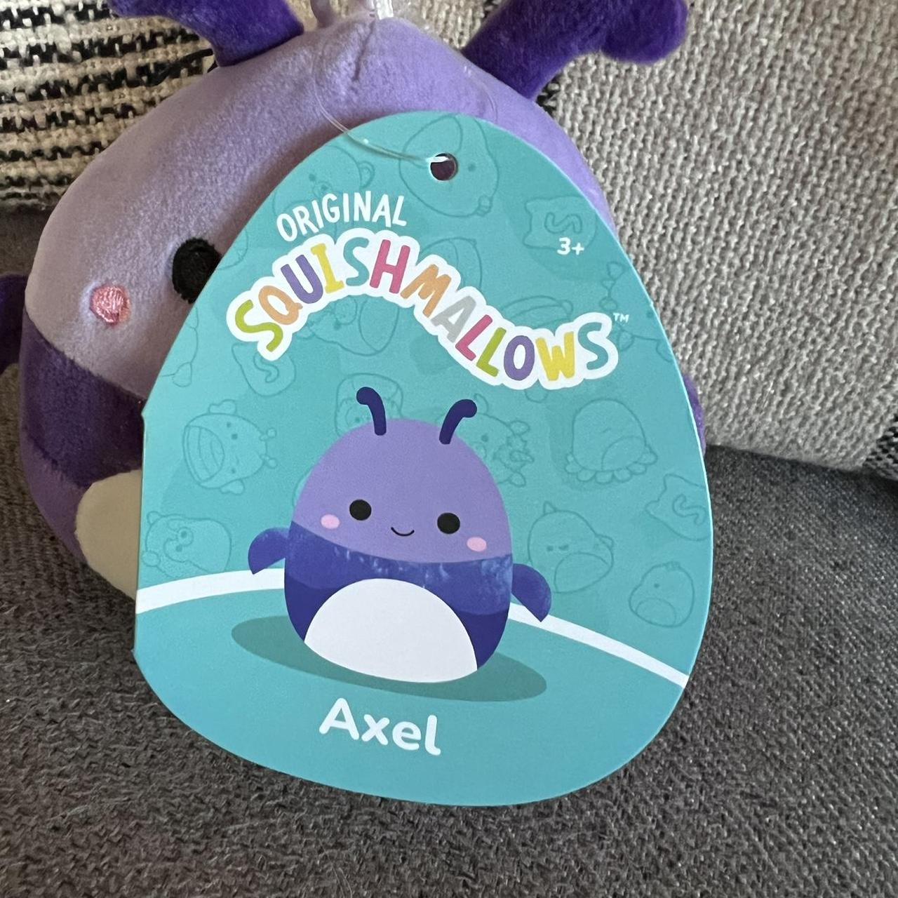 NWT Axel Beetle Squishmallows Clip, size is 3” This... - Depop