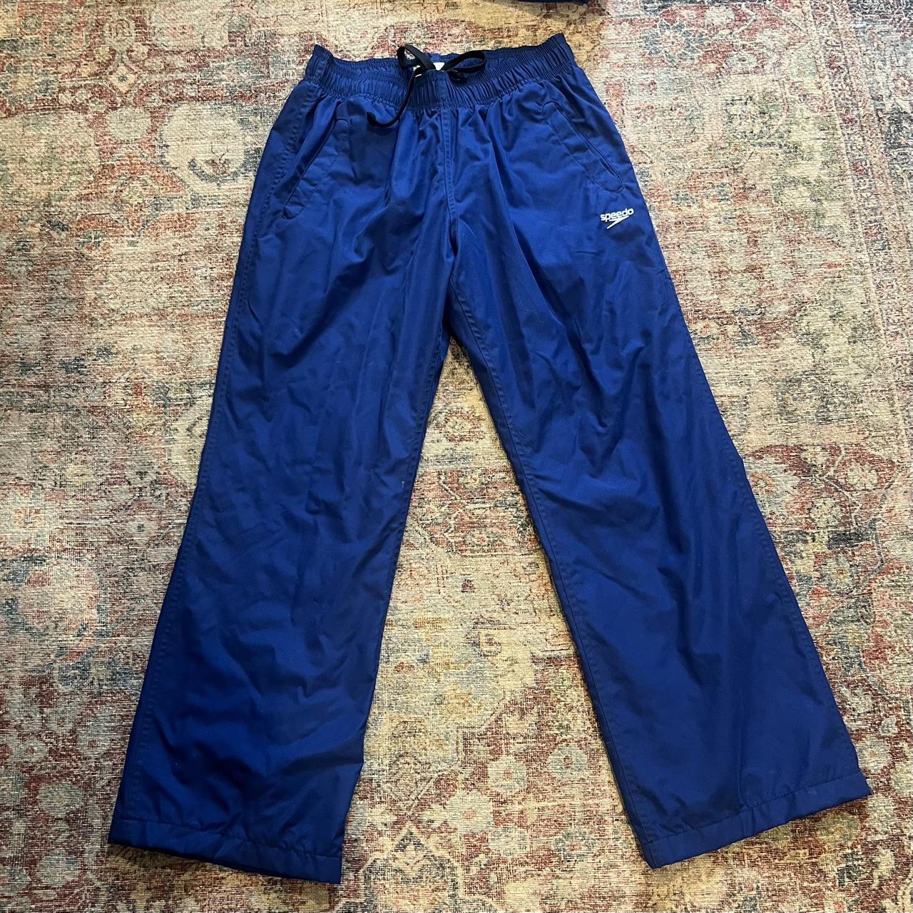 Speedo Vintage Windbreaker/Warm-Up Pants, Size... - Depop