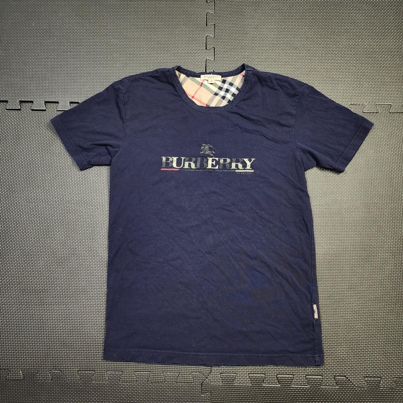 Designer Burberry Brit Tee in men's medium. Has... - Depop