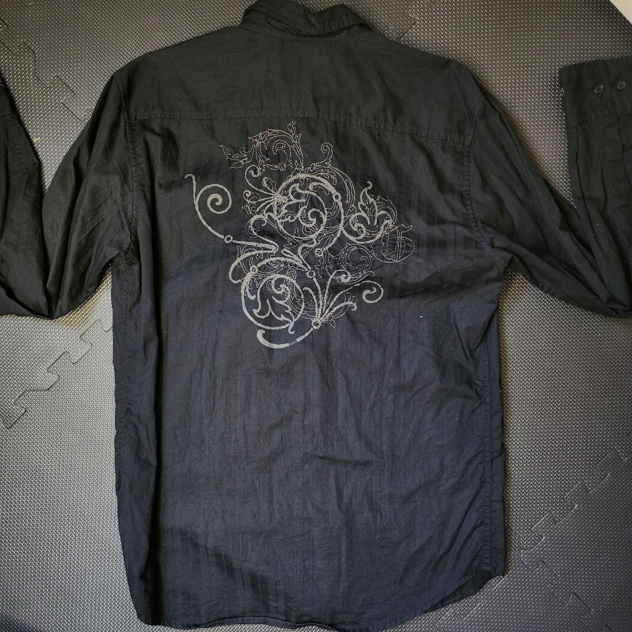 Guess button up Mens-L Length-29in Sleeve... - Depop