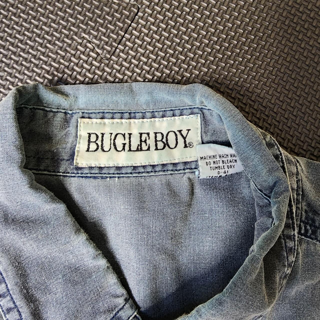 Vintage Bugle Boy button up. 100%... - Depop