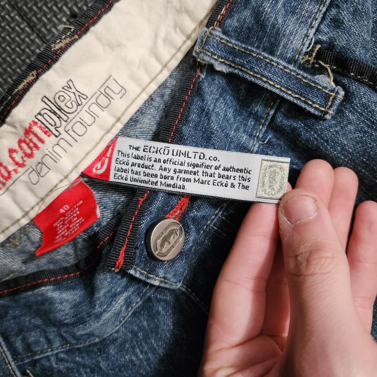 Vintage 90s Rare Baggy Ecko... - Depop