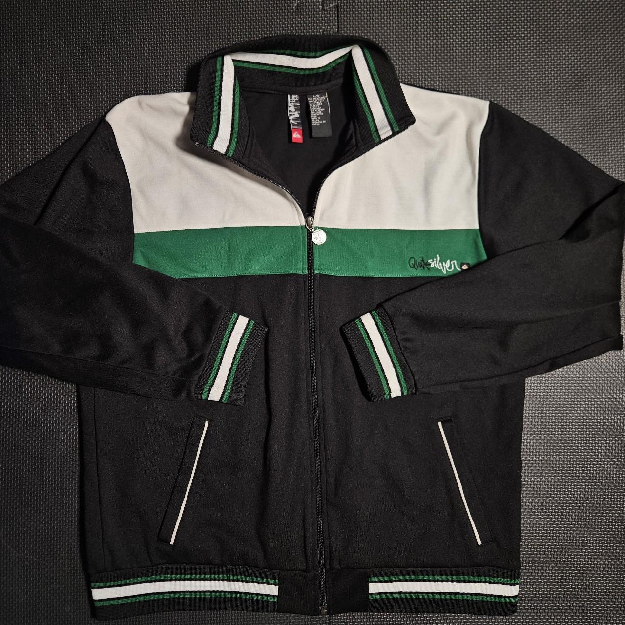 Vintage 90s Quicksilver track jacket... - Depop