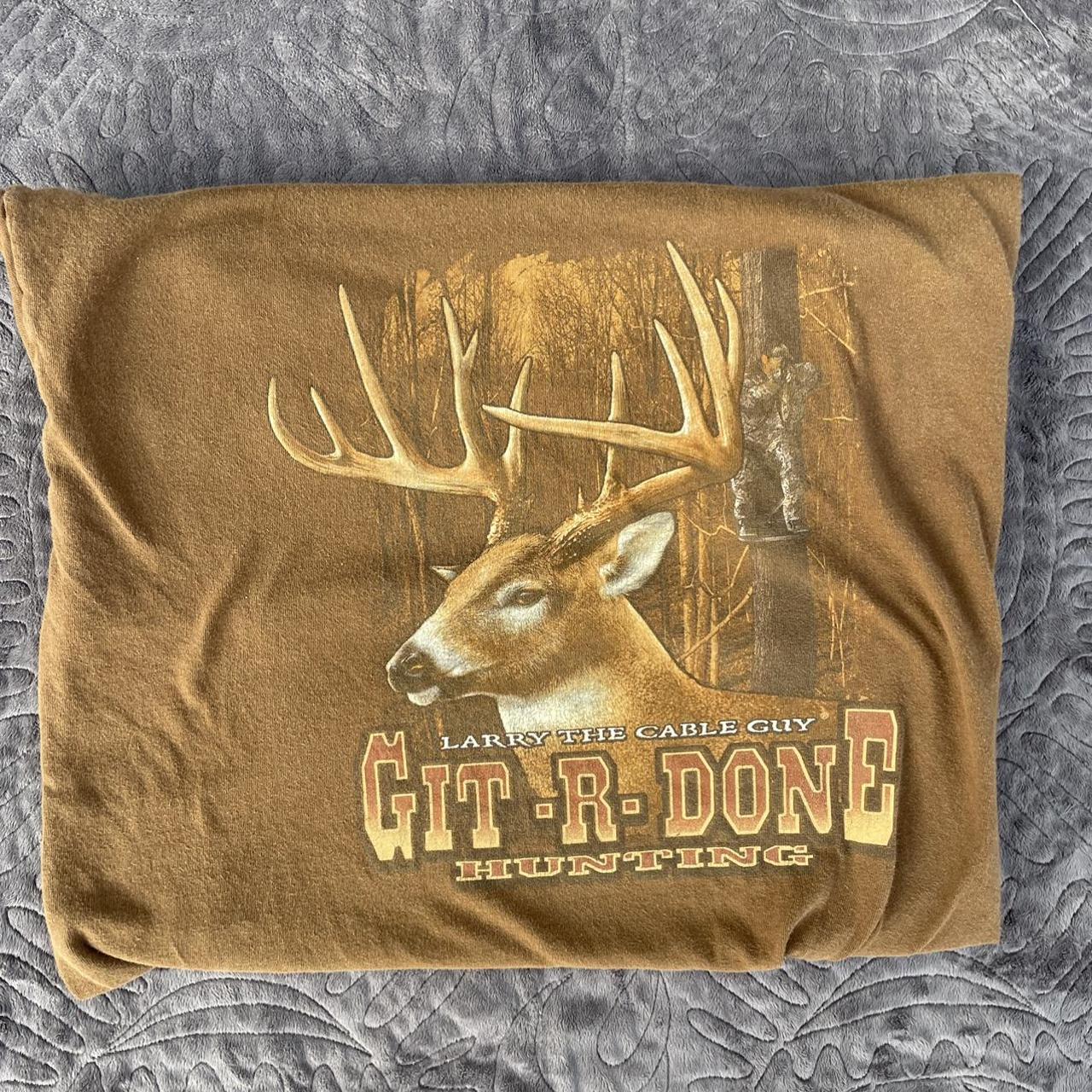 Large hunting tee dope deer graphic #deer #hunting... - Depop