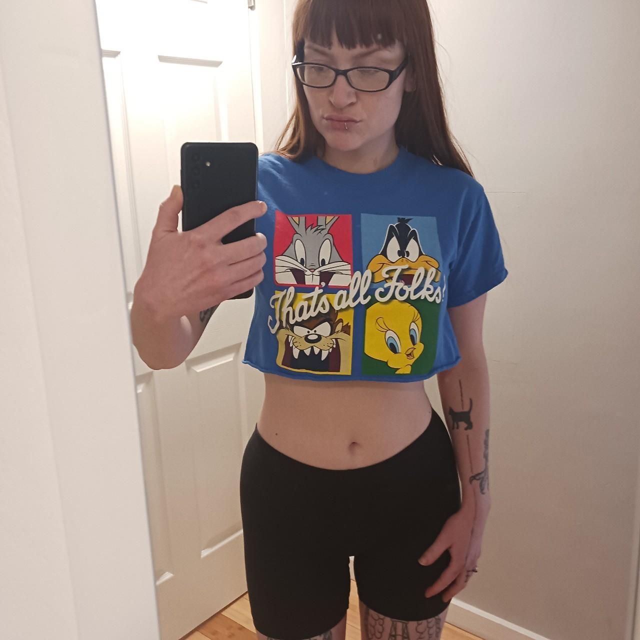 Looney Tunes Crop Top #cute #croptop #y2k #thrifted... - Depop