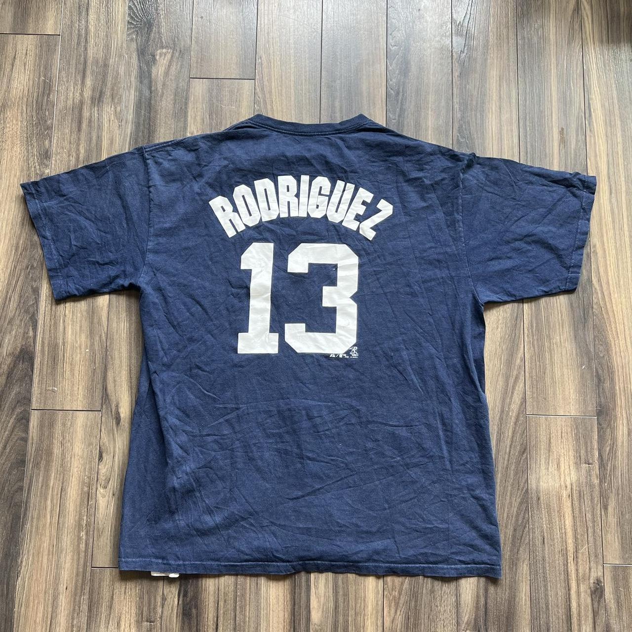 Vintage Alex Rodriguez New York Yankees tee •Size:... - Depop