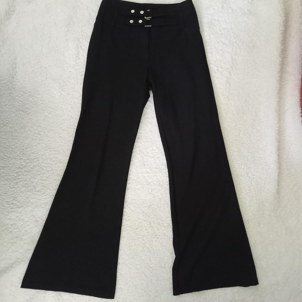 Cache' Contour Collection pants Black size 4 75%... - Depop
