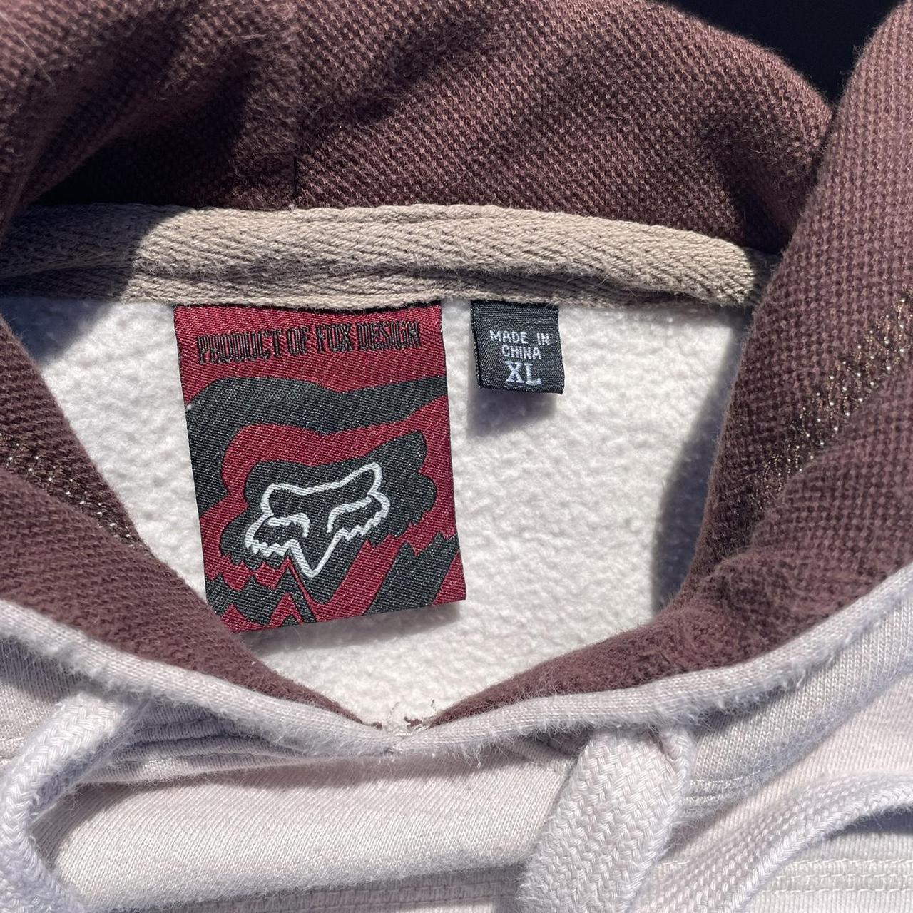 Y2K Fox racing hoodie - Super dope piece, sleeve... - Depop