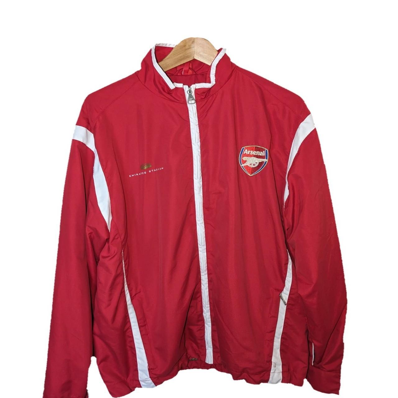 Official Arsenal Emirates Stadium track jacket... - Depop
