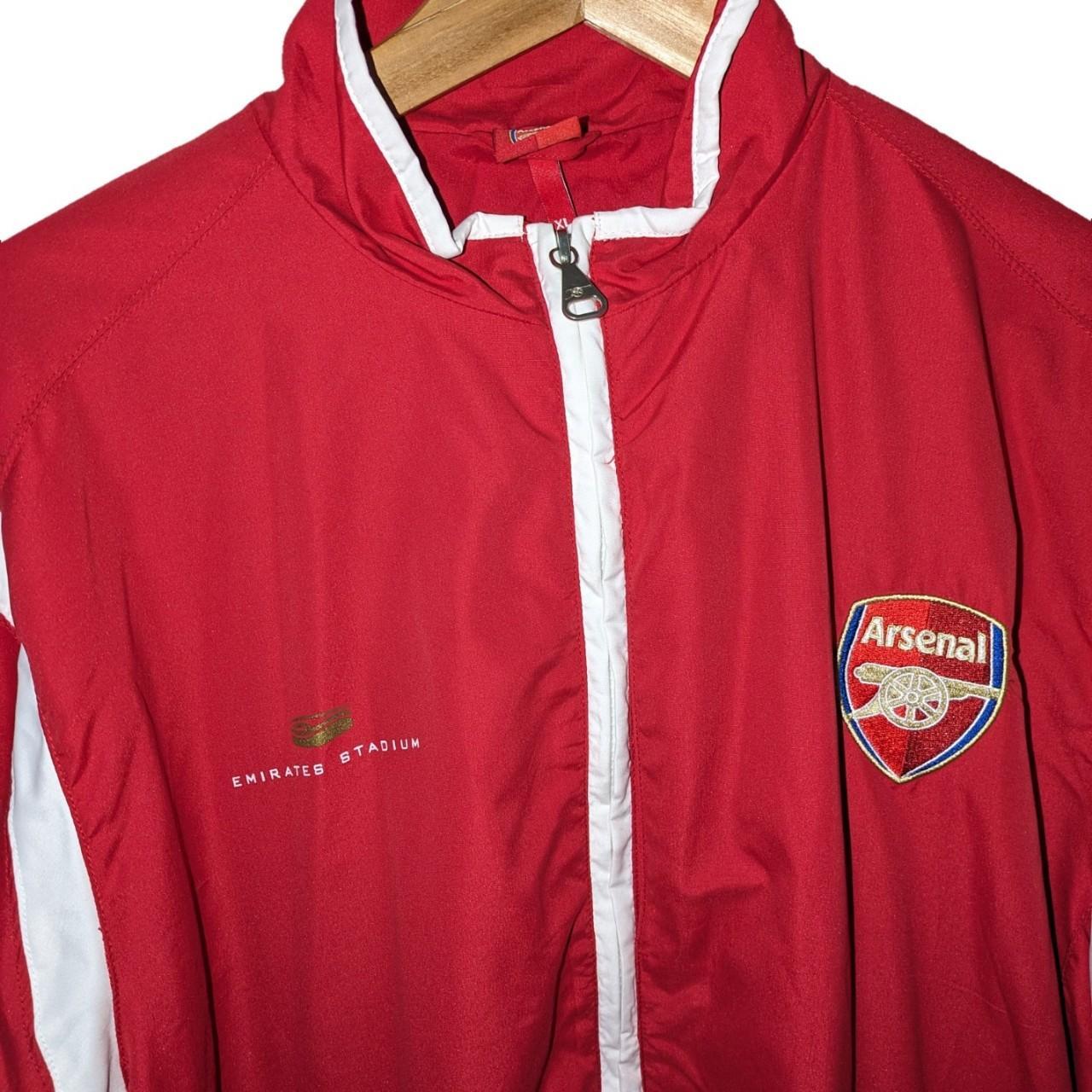 Official Arsenal Emirates Stadium track jacket... - Depop