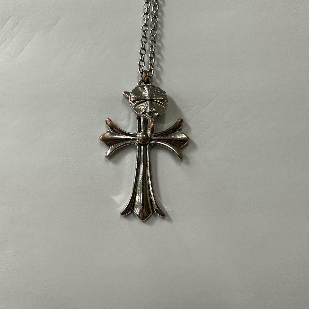 Chrome hearts rep necklace No flaws Dm for... - Depop
