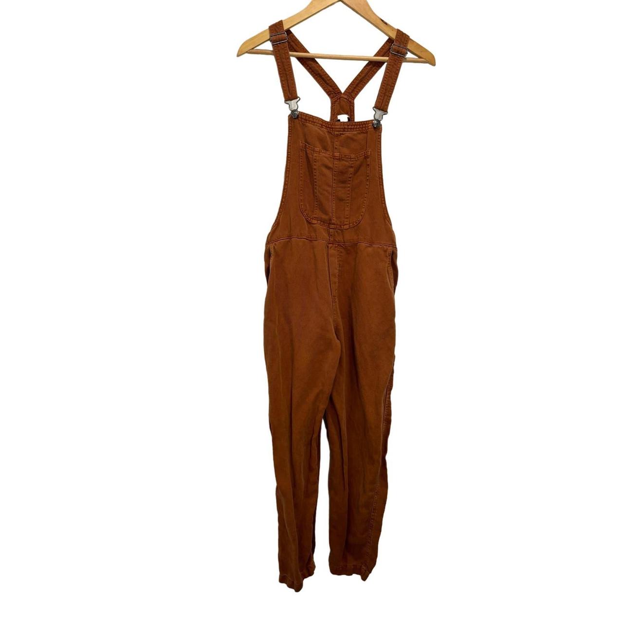 Aerie Rust Comfy Overalls Size Small #overalls - Depop