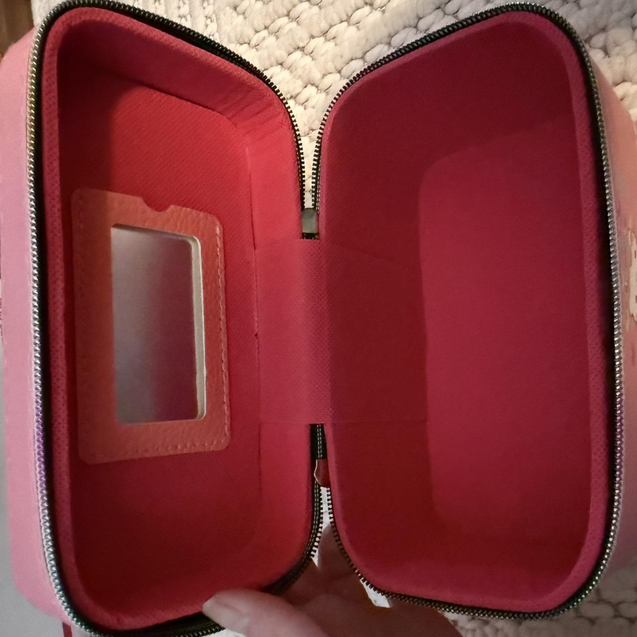Pink Hello Kitty makeup bag. Small Sized hard case.... | Depop